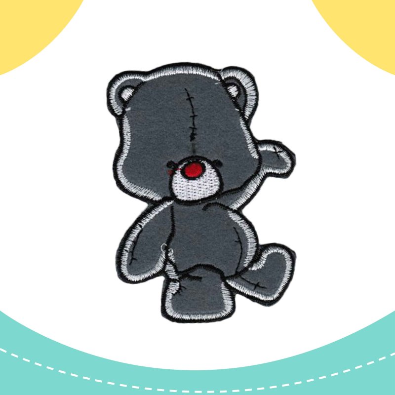 Embroidered Cloth Patch - Bear